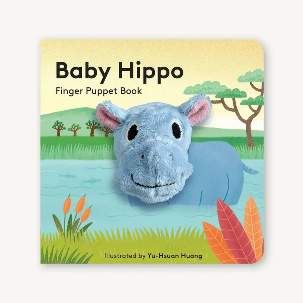 Chronicle Books Baby Hippo: Finger Puppet Book – Pump Station & Nurtury