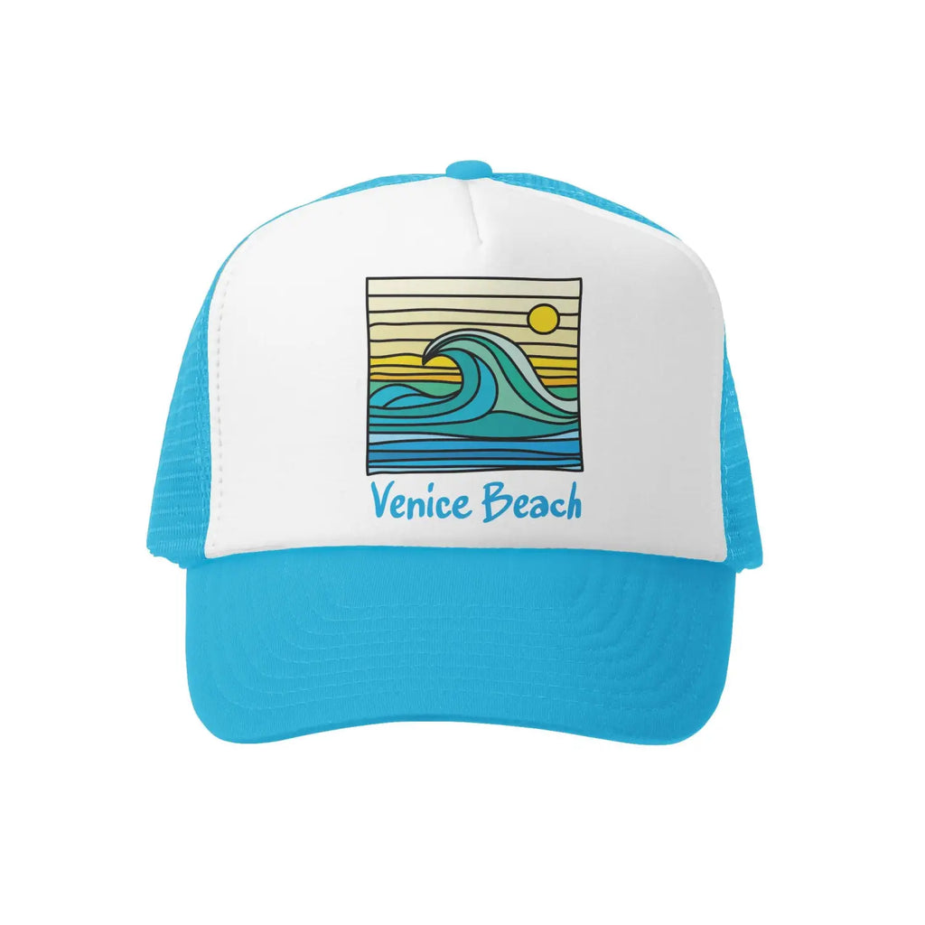 Grom Squad Trucker Hat Sea Sun Surf-Venice – Pump Station & Nurtury