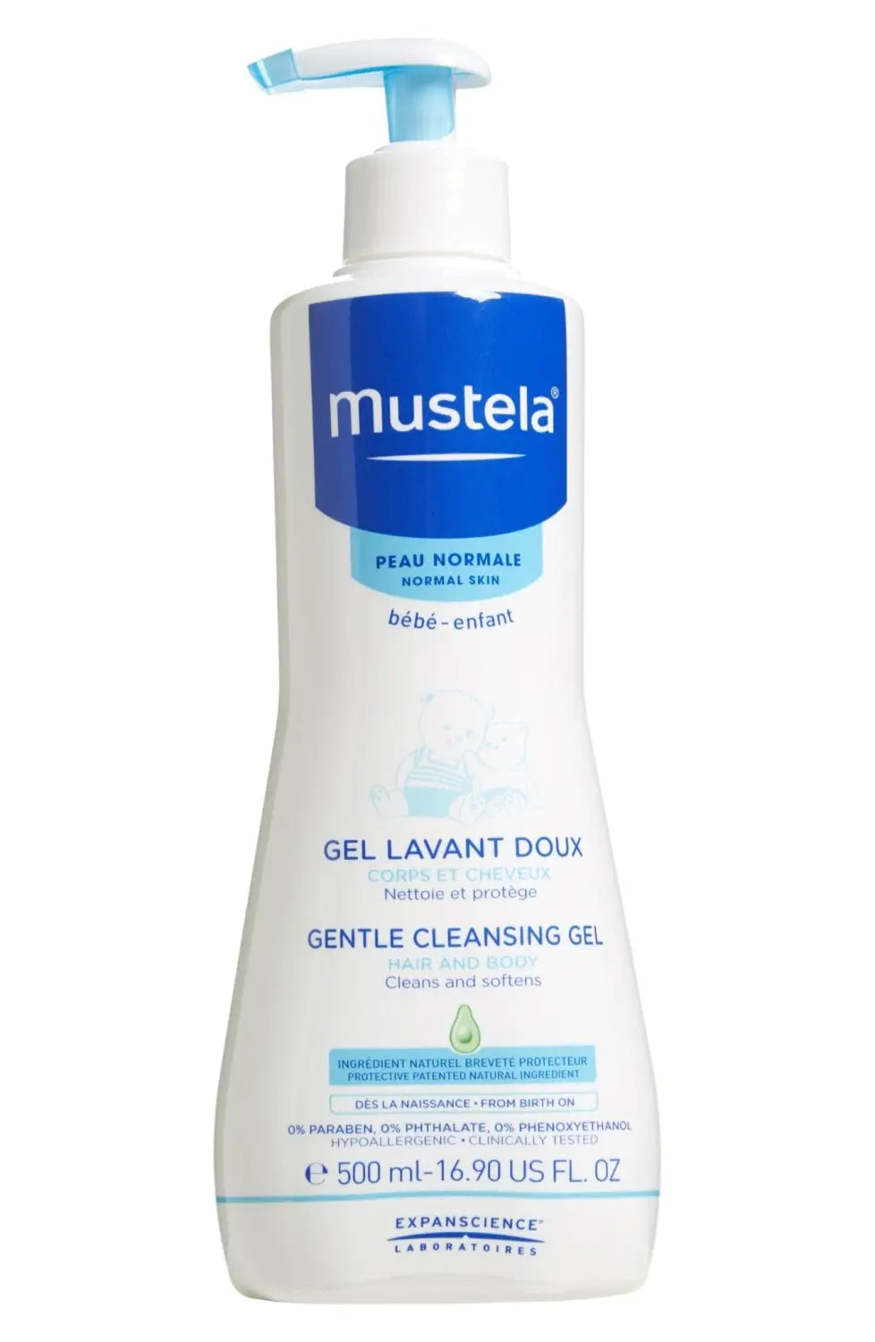 Mustela Dermo-Cleansing Gentle Cleansing Gel 16.9oz – Pump Station ...